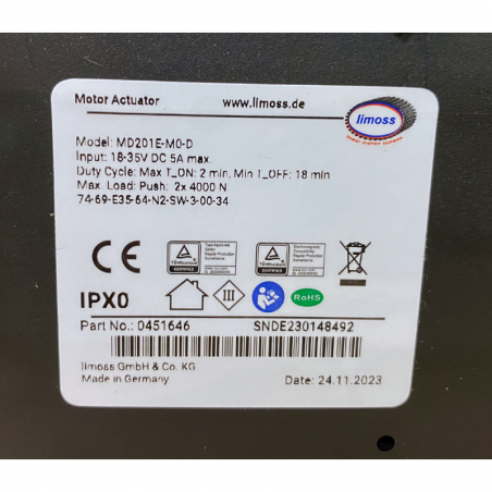 MD201 motor LIMOSS 451646