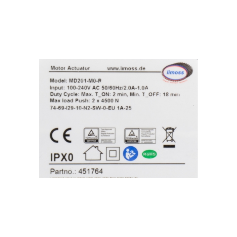 Moteur MD201 de la marque Limoss